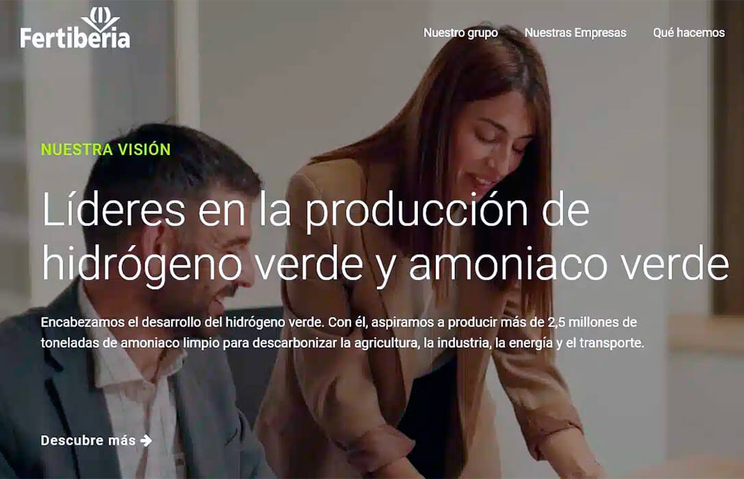 Fertiberia estrena una nueva web para su nuevo posicionamiento estratégico y su plan de ...